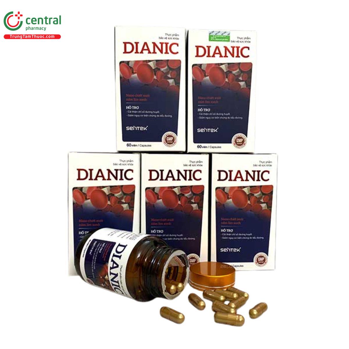 Thuốc Dianic - Ổn định đường huyết, ngăn ngừa biến chứng tiểu đường