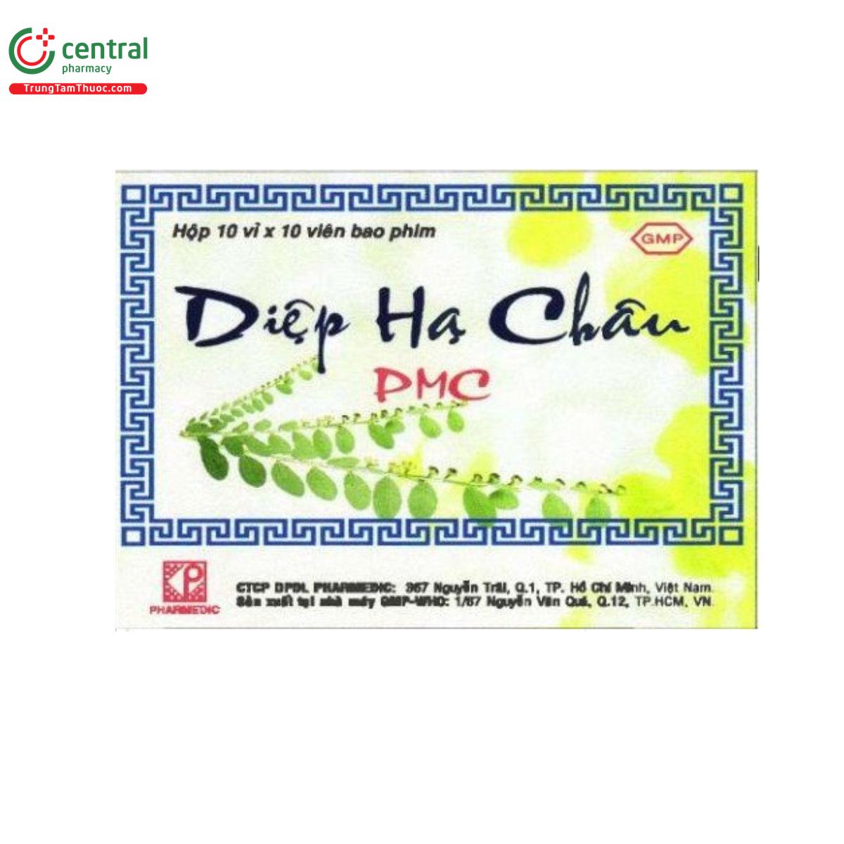 Thuốc Diệp hạ châu PMC điều trị viêm gan, thiểu năng gan, vàng da