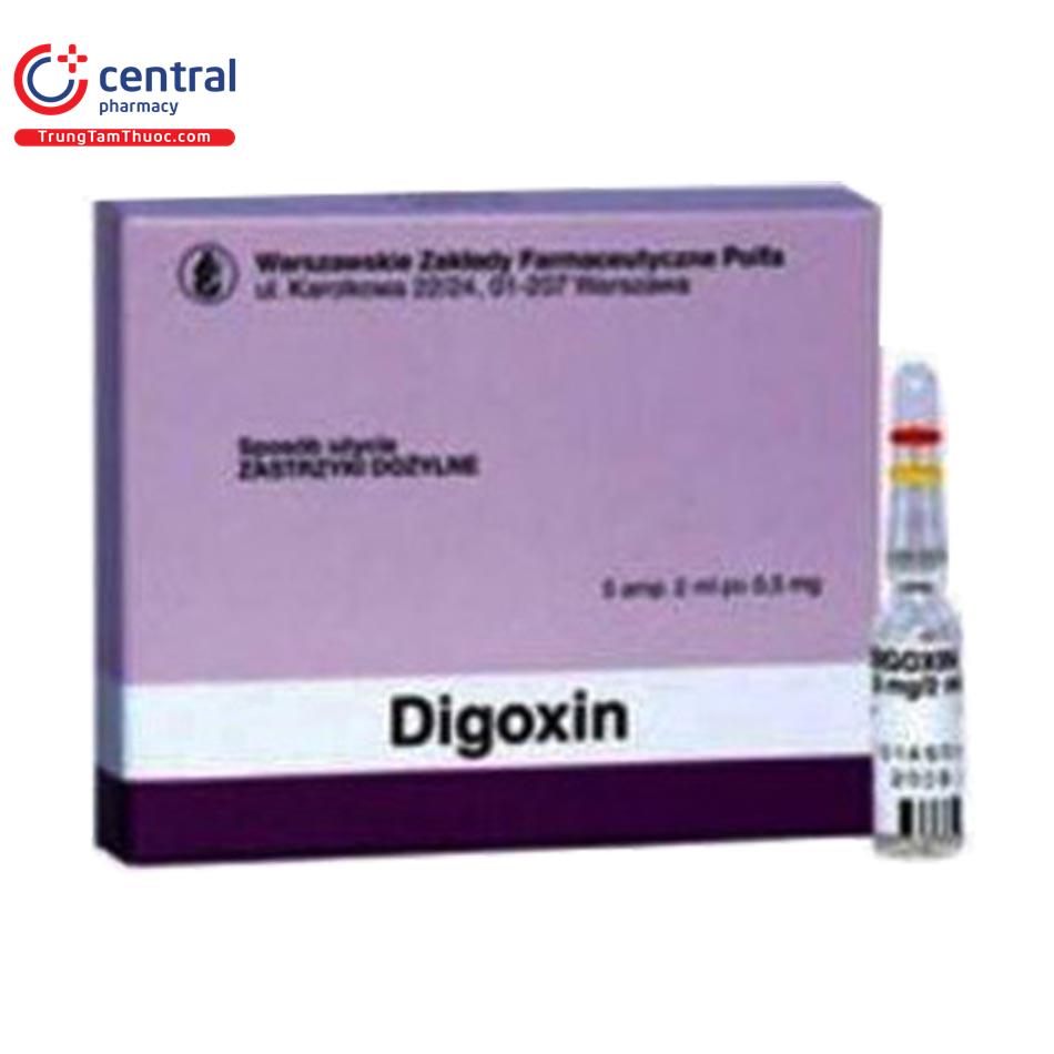 [CHÍNH HÃNG] Thuốc Digoxin 0.5mg/2ml Polfa điều trị suy tim hiệu quả