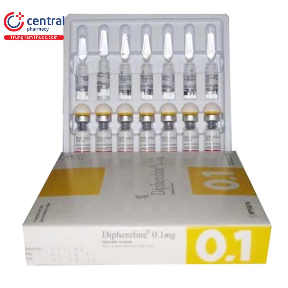 Thuốc Diphereline 0.1mg: Cách dùng – liều dùng, lưu ý khi sử dụng
