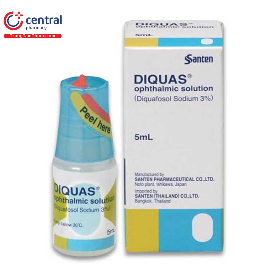 Thuốc Diquas: công dụng, cách dùng hiệu quả, lưu ý khi dùng