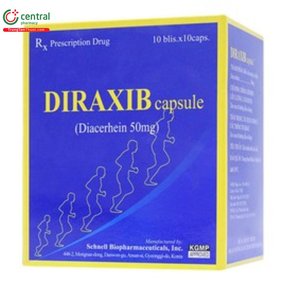 Thuốc Diraxib Capsule 50mg - Điều trị bệnh thoái hóa và viêm khớp