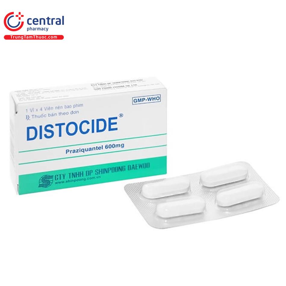 [CHÍNH HÃNG] Thuốc Distocide : Điều trị bệnh nhiễm sán