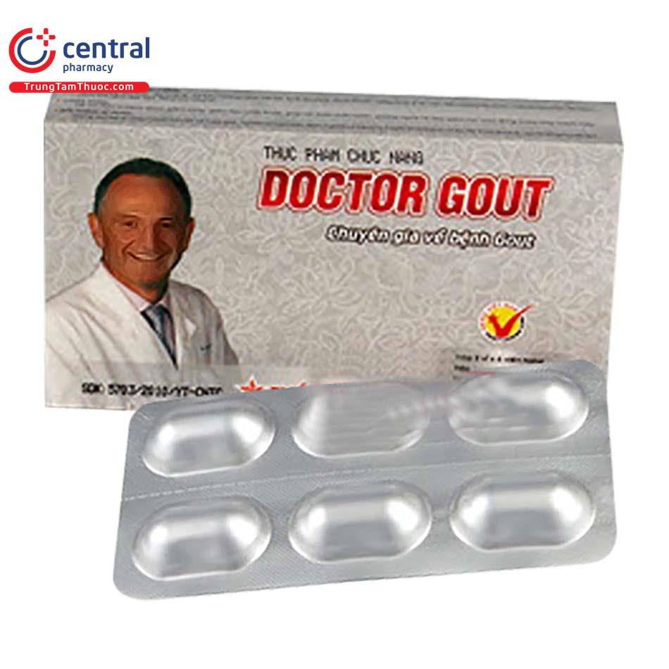 Thuốc Doctor Gout - Hỗ Trợ Điều Trị Và Phòng Ngừa Tái Phát Bệnh Gout