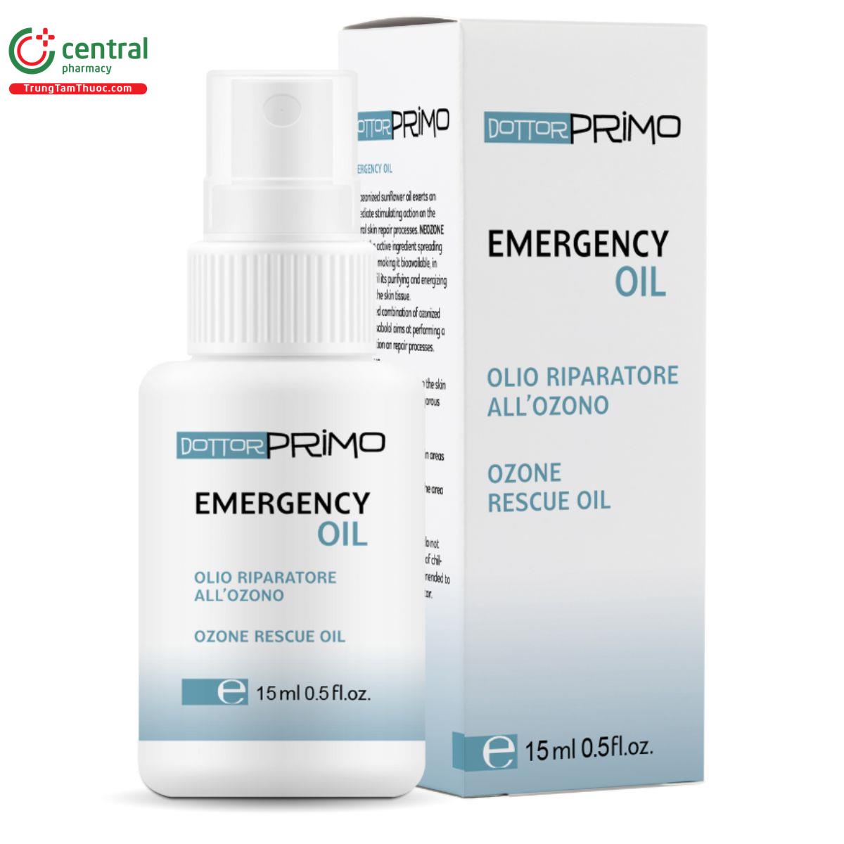 Dottor Primo Emergency Oil Giúp làm sạch, chăm sóc da bị tổn thương