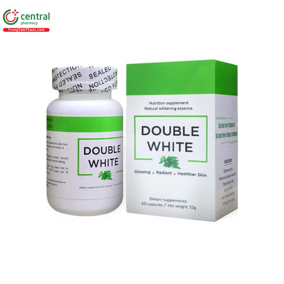 Viên uống Double White có tốt không? Công dụng trị nám tàn nhang