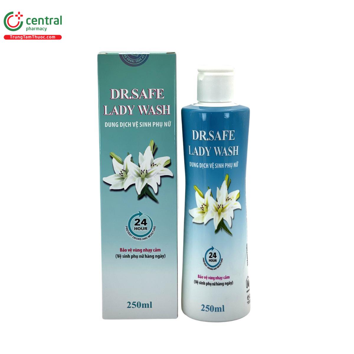 Dung dịch vệ sinh phụ nữ DR SAFE LADY WASH làm sạch dịu nhẹ