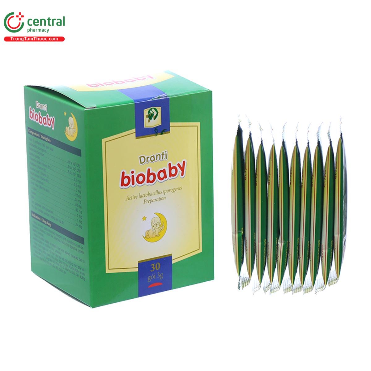 Cốm Dranti Biobaby - Tăng hấp thu dinh dưỡng, cải thiện tiêu hóa