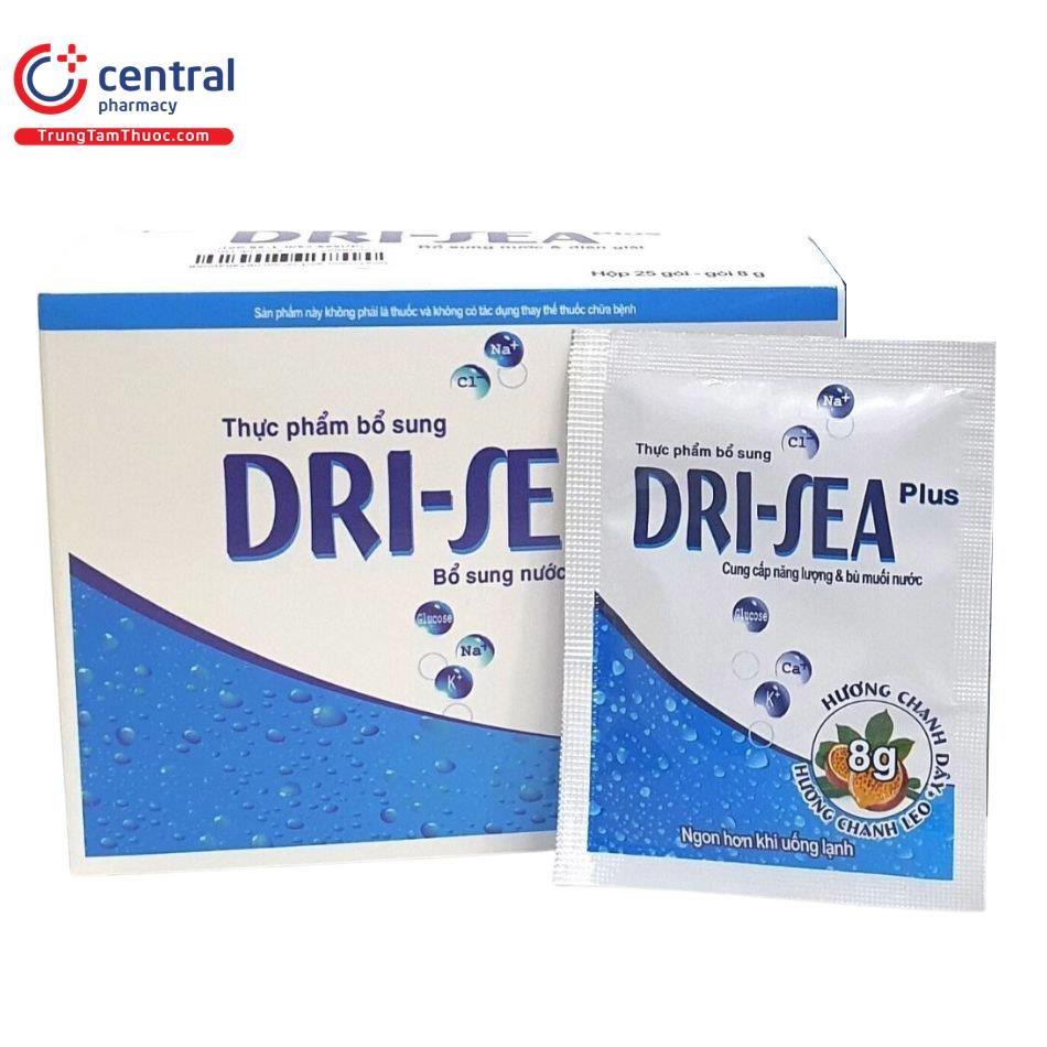 Thuốc Dri-Sea Plus phục hồi sức khỏe sau sốt, tập thể dục, say nắng