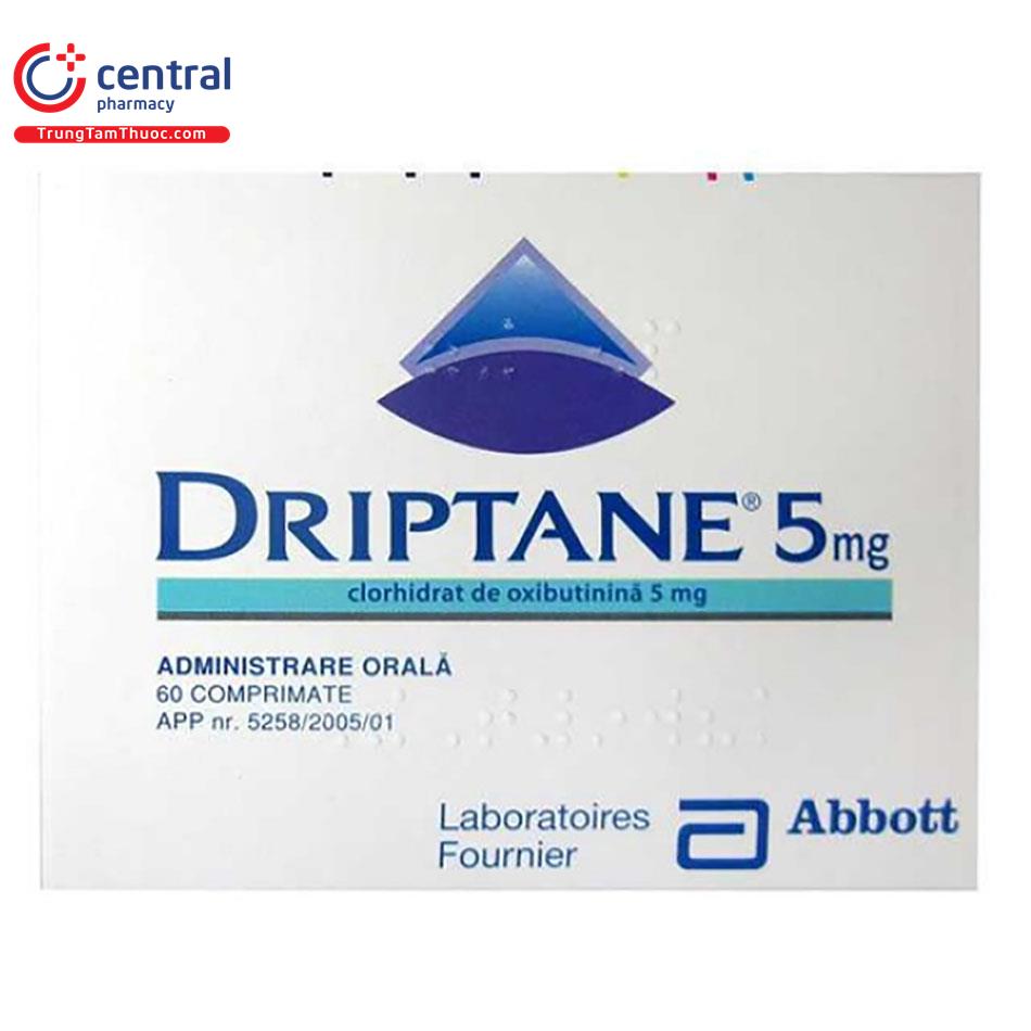[CHÍNH HÃNG] Thuốc trị đi tiểu mất kiểm soát Driptane 5mg Abbott