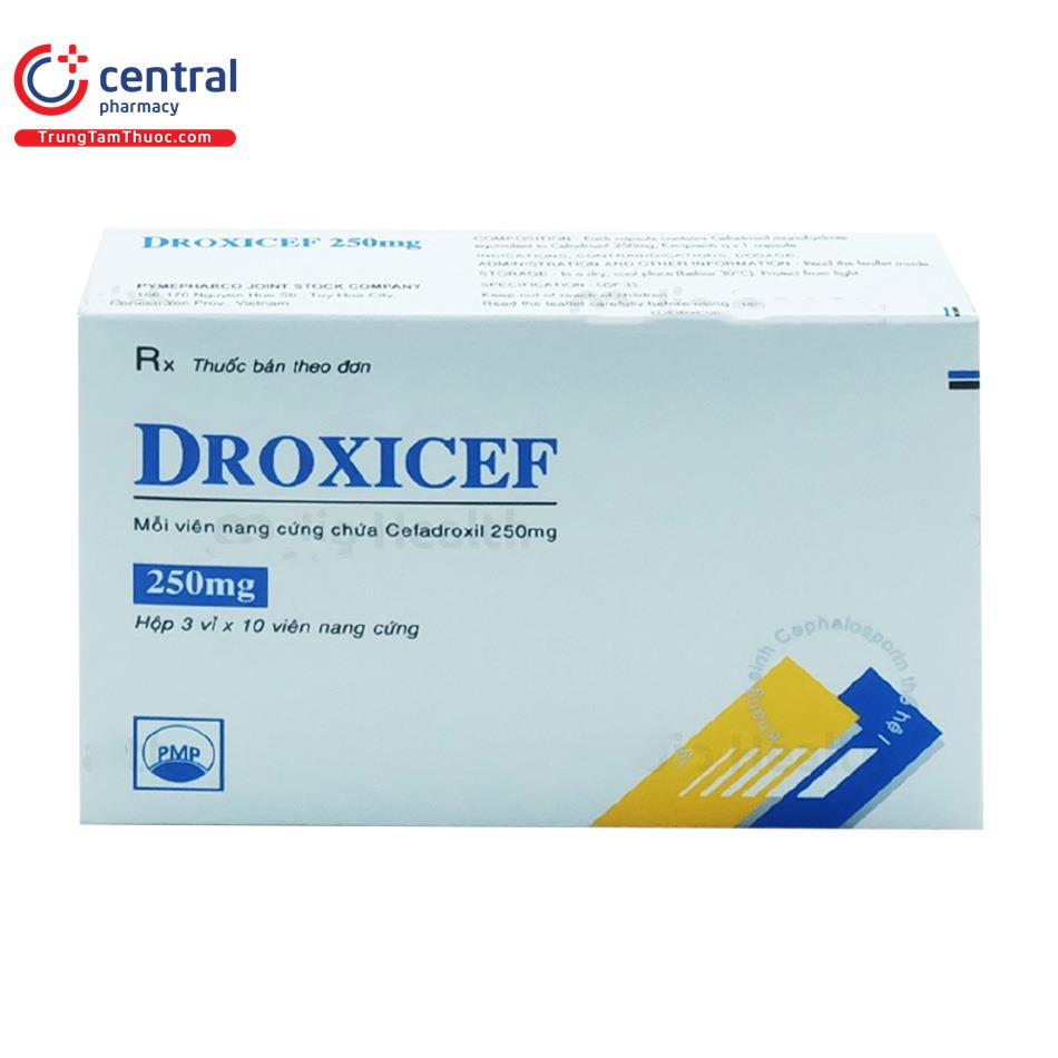 [CHÍNH HÃNG] Thuốc Droxicef 250mg điều trị nhiễm khuẩn nhẹ và vừa