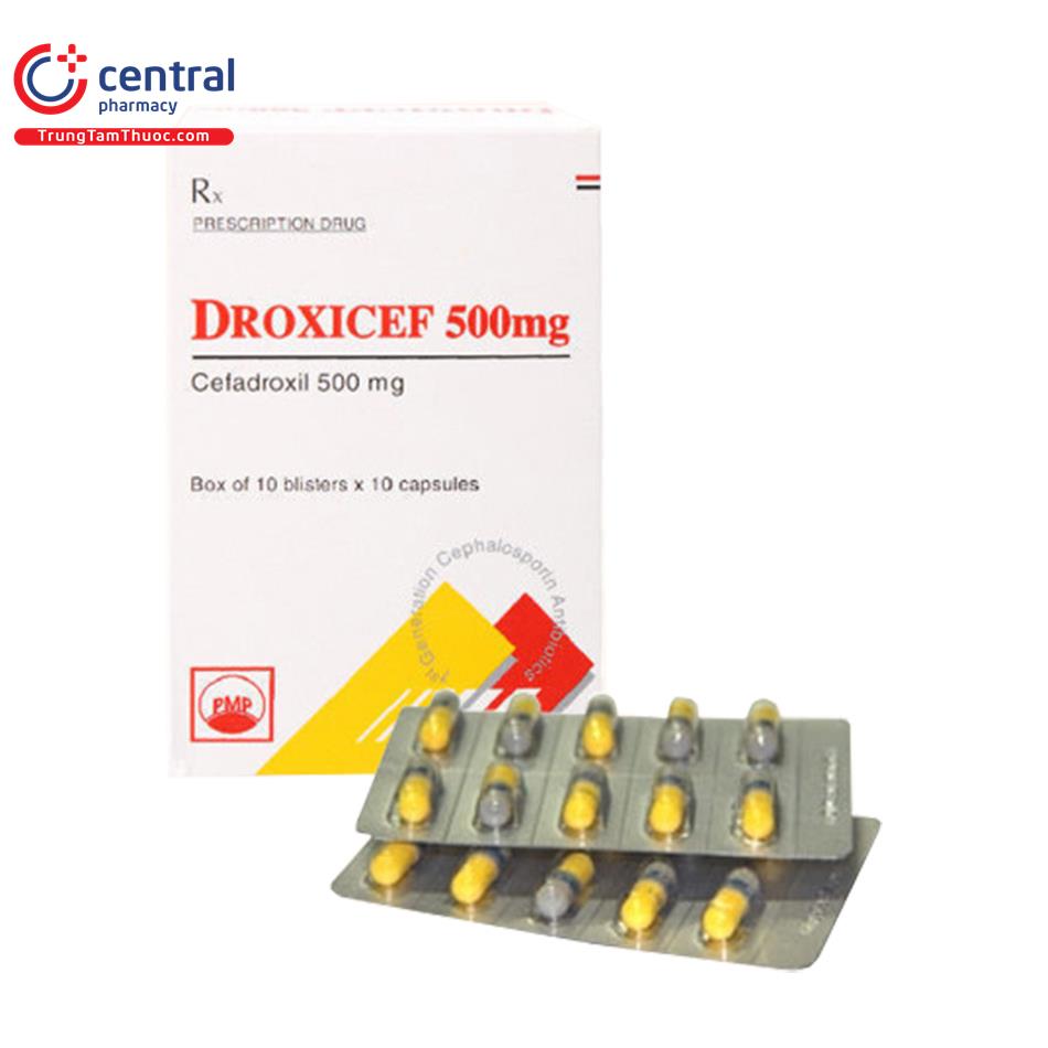 [CHÍNH HÃNG] Thuốc Droxicef 500mg - Tiêu diệt vi khuẩn hiệu quả