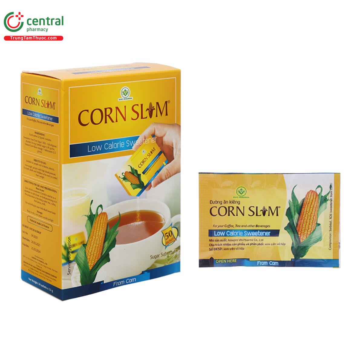 Đường ăn kiêng Corn Slim cho bệnh nhân tiểu đường giá bao nhiêu?