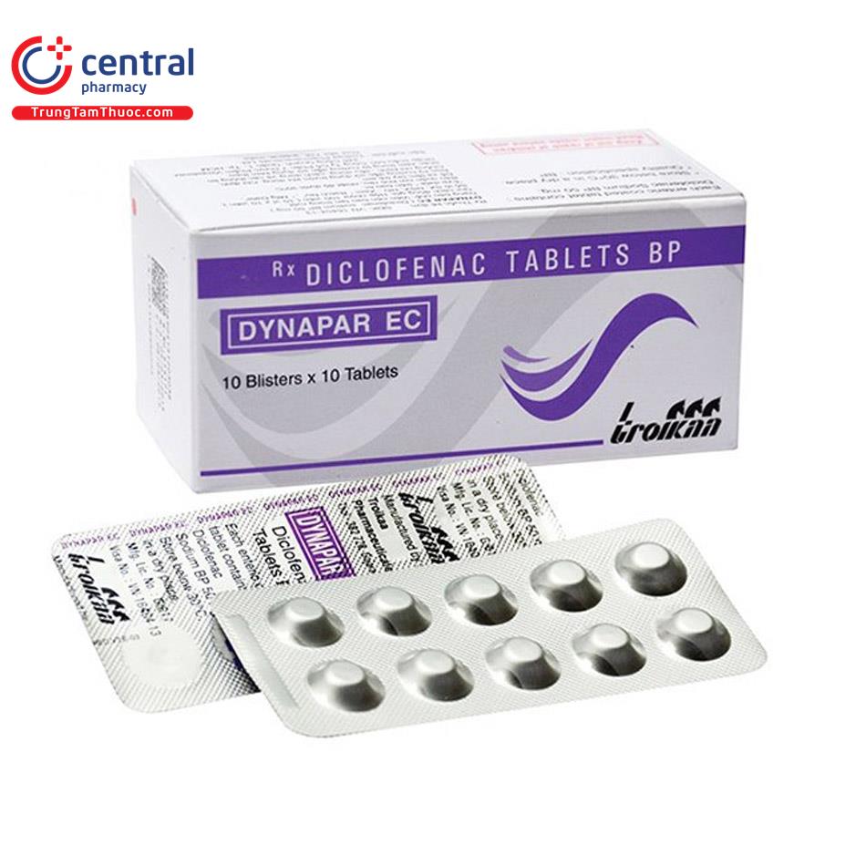 [CHÍNH HÃNG] Thuốc Dynapar EC điều trị viêm đau sau chấn thương