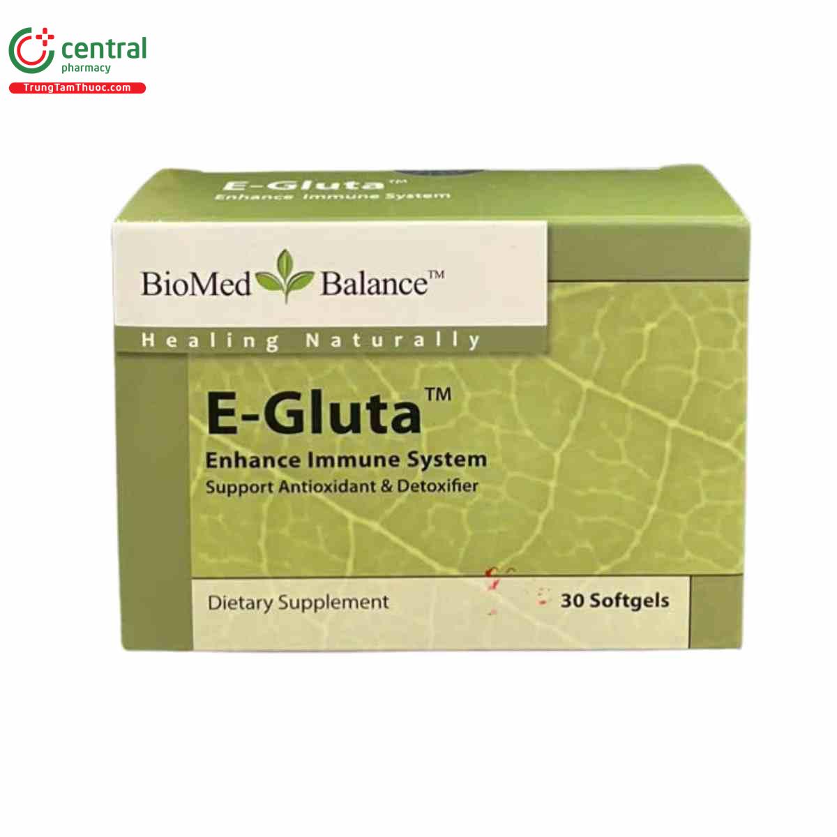[CHÍNH HÃNG] Thuốc E-Gluta 500mg cho người suy gan, đề kháng kém