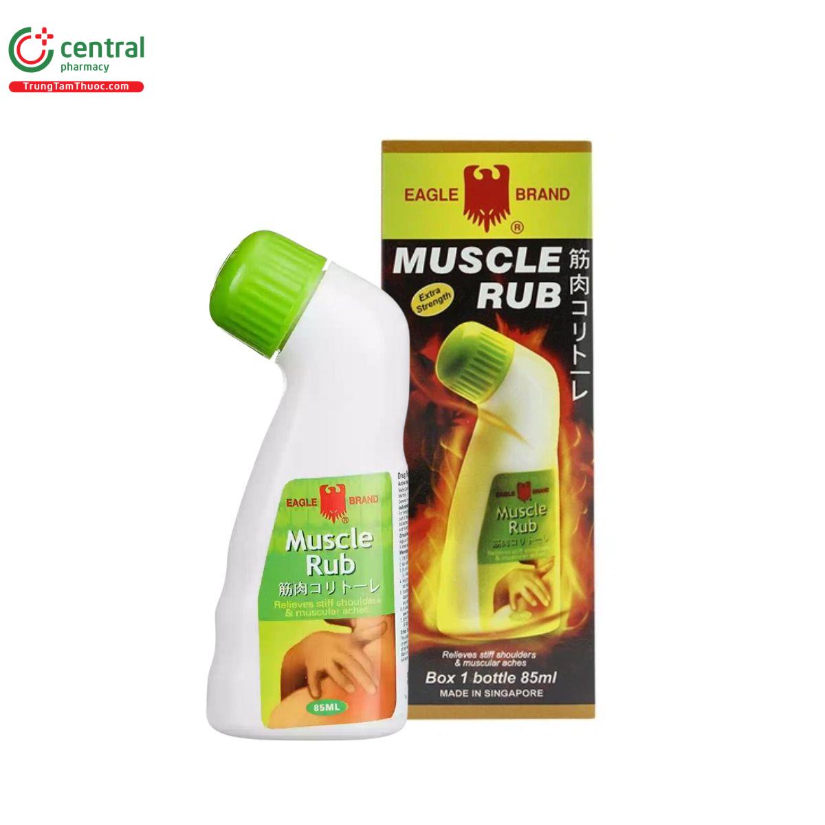 Thuốc Eagle Brand Muscle Rub giảm đau cơ, đau khớp, đau mỏi vai gáy