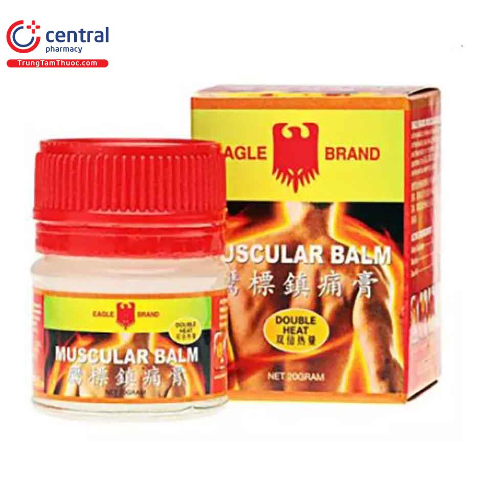 [CHÍNH HÃNG] Thuốc Eagle Brand Muscular Balm 20g làm dịu cơn đau