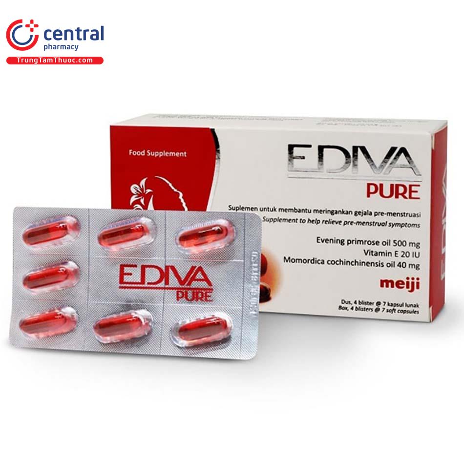 Thuốc Ediva Pure: Cách dùng – liều dùng, lưu ý khi sử dụng