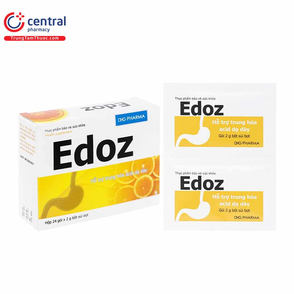 [CHÍNH HÃNG] Edoz hỗ trợ trung hòa acid dạ dày, giúp ăn ngon