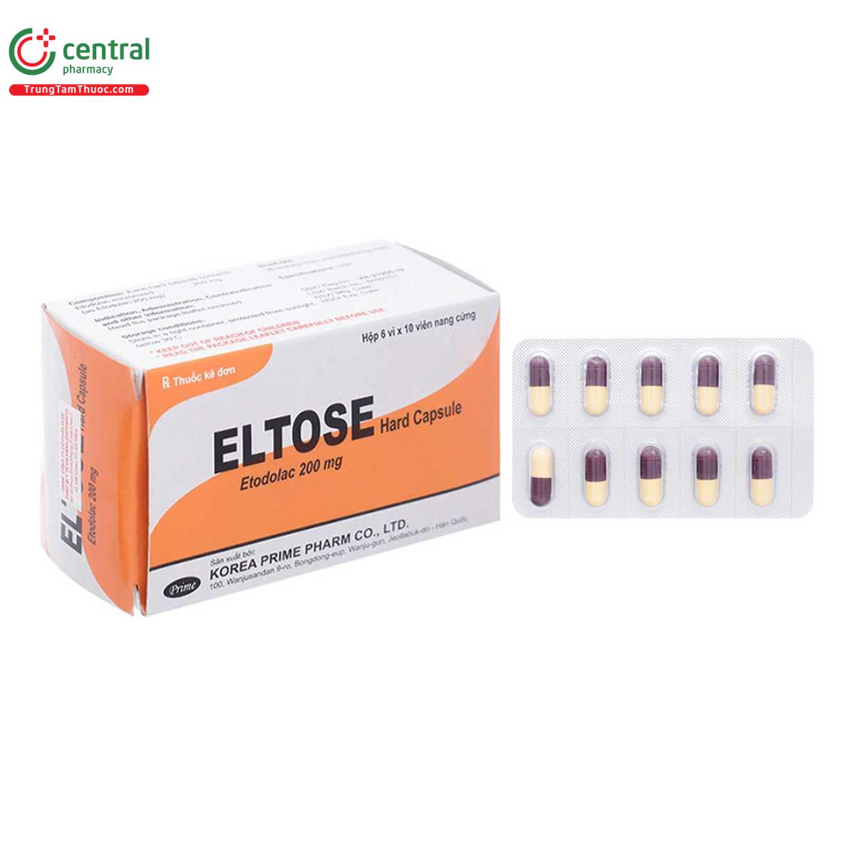Thuốc Eltose Hard Capsule 200mg trị viêm đau xương khớp mua ở đâu?