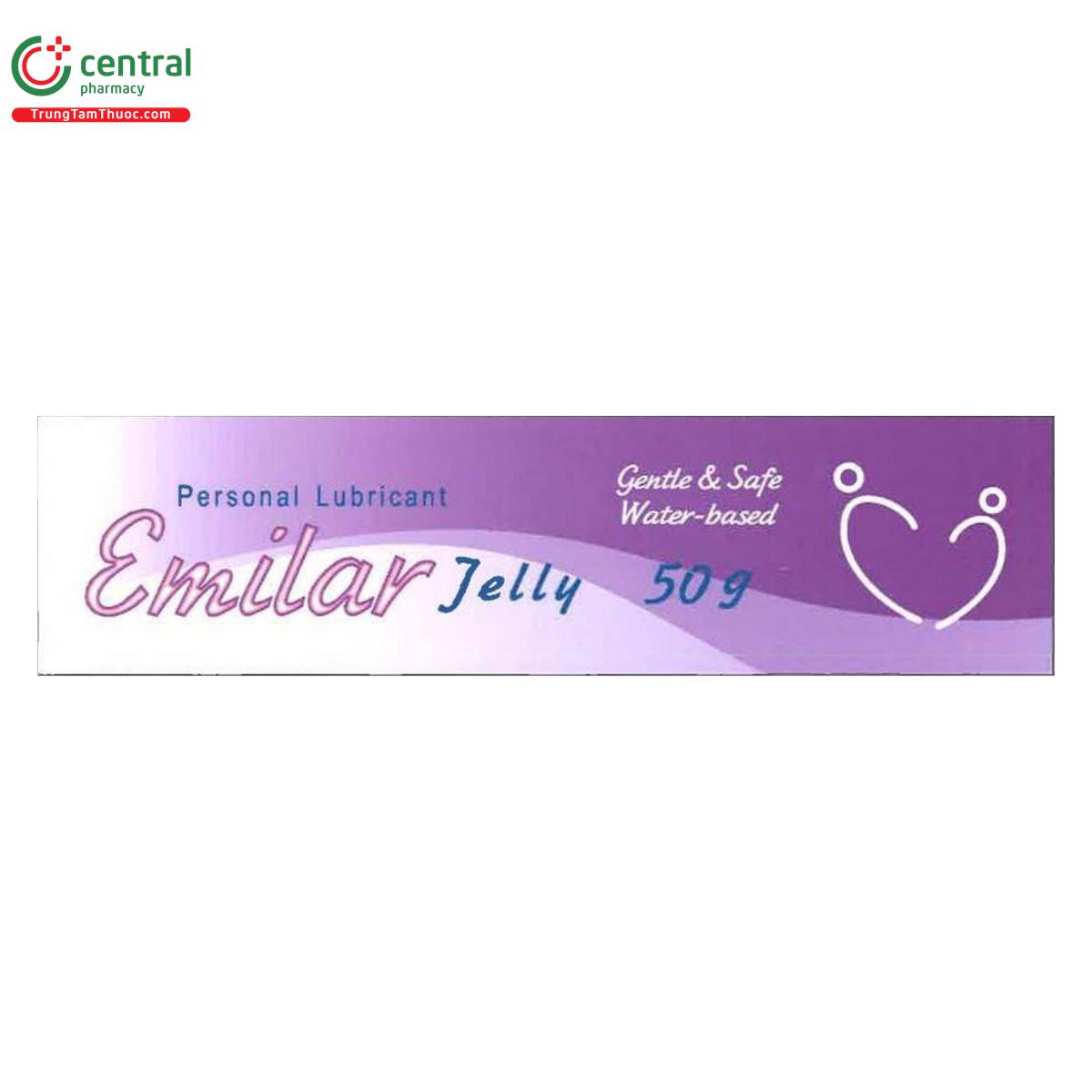 Thuốc Emilar Jelly hỗ trợ trong việc bôi trơn tại các vùng âm đạo, hậu môn