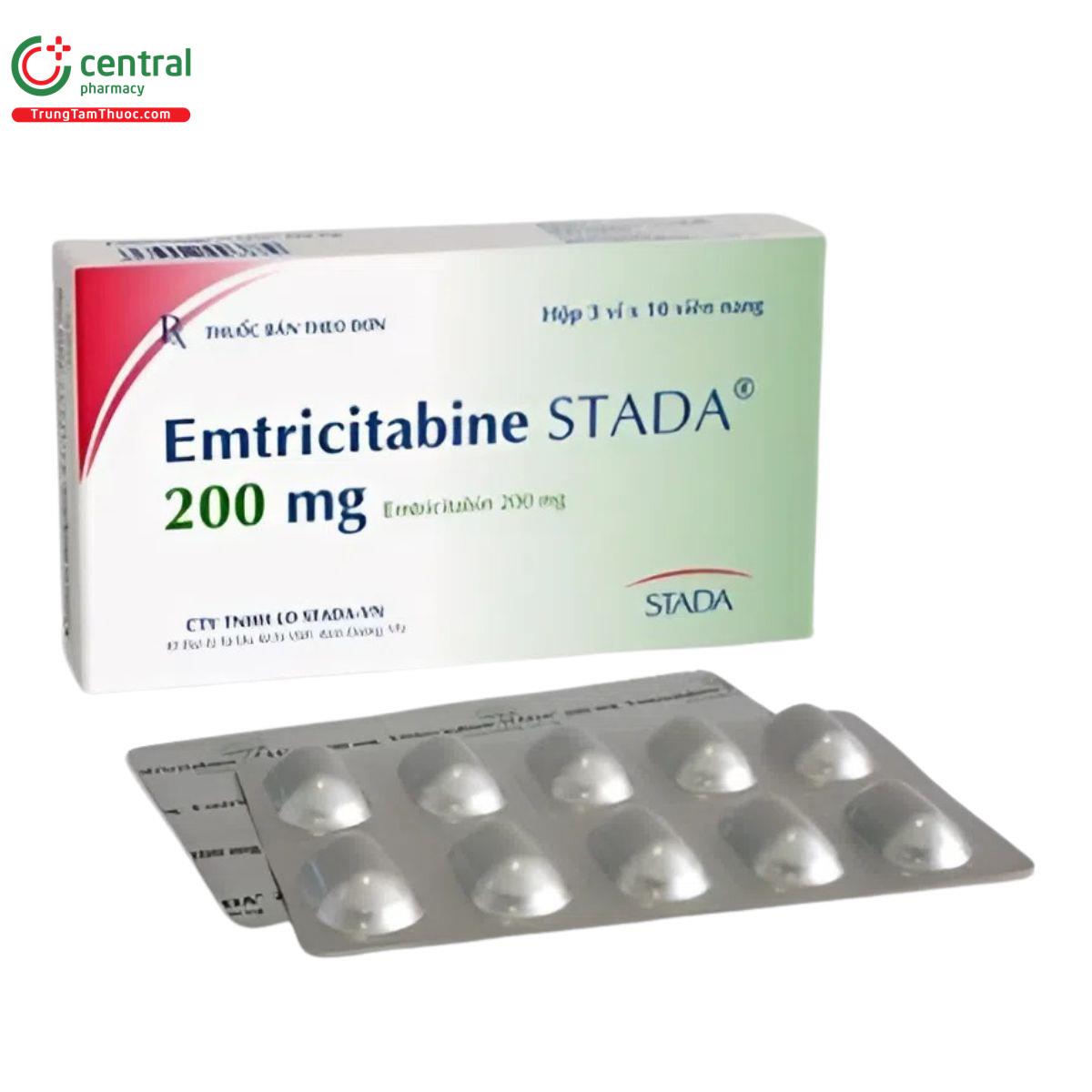 Thuốc Emtricitabine Stada 200mg - Dùng phối hợp điều trị nhiễm HIV-1