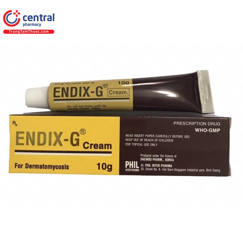 Thuốc Endix-G Cream 10g - Điều trị nấm da , viêm da cơ địa