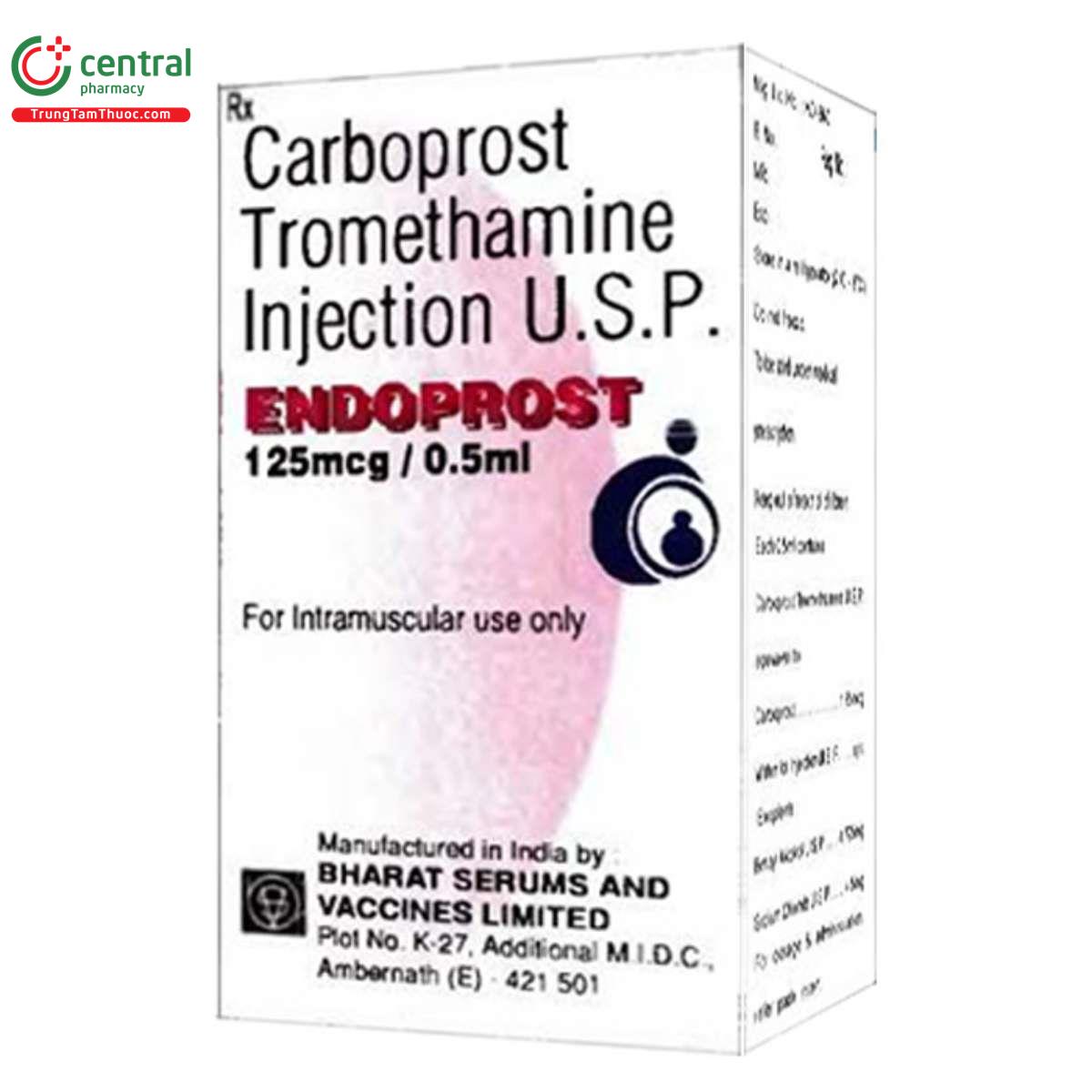 Thuốc Endoprost 125mcg/0.5ml điều trị tình trạng băng huyết sau sinh