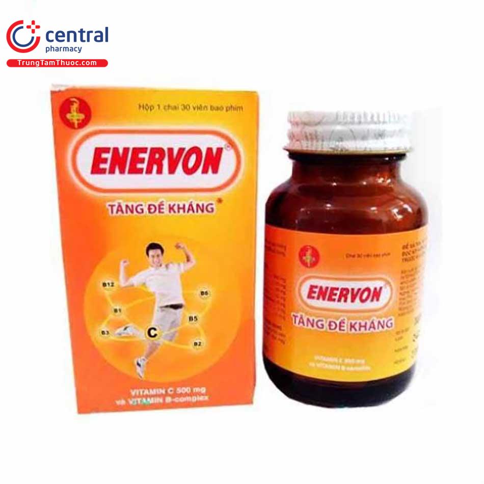 Thuốc Enervon (Lọ 30 viên) cung cấp các vitamin thiết yếu cho cơ thể