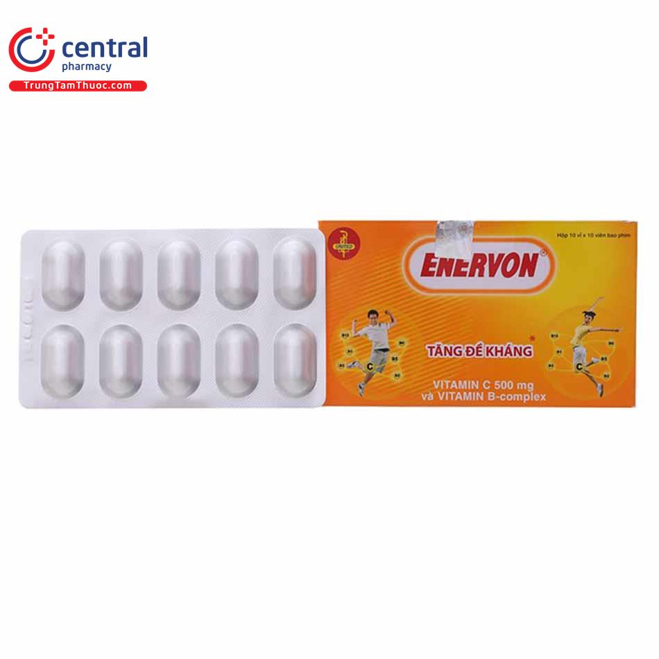 Thuốc Enervon (vỉ) - nâng cao sức đề kháng: tác dụng, cách dùng