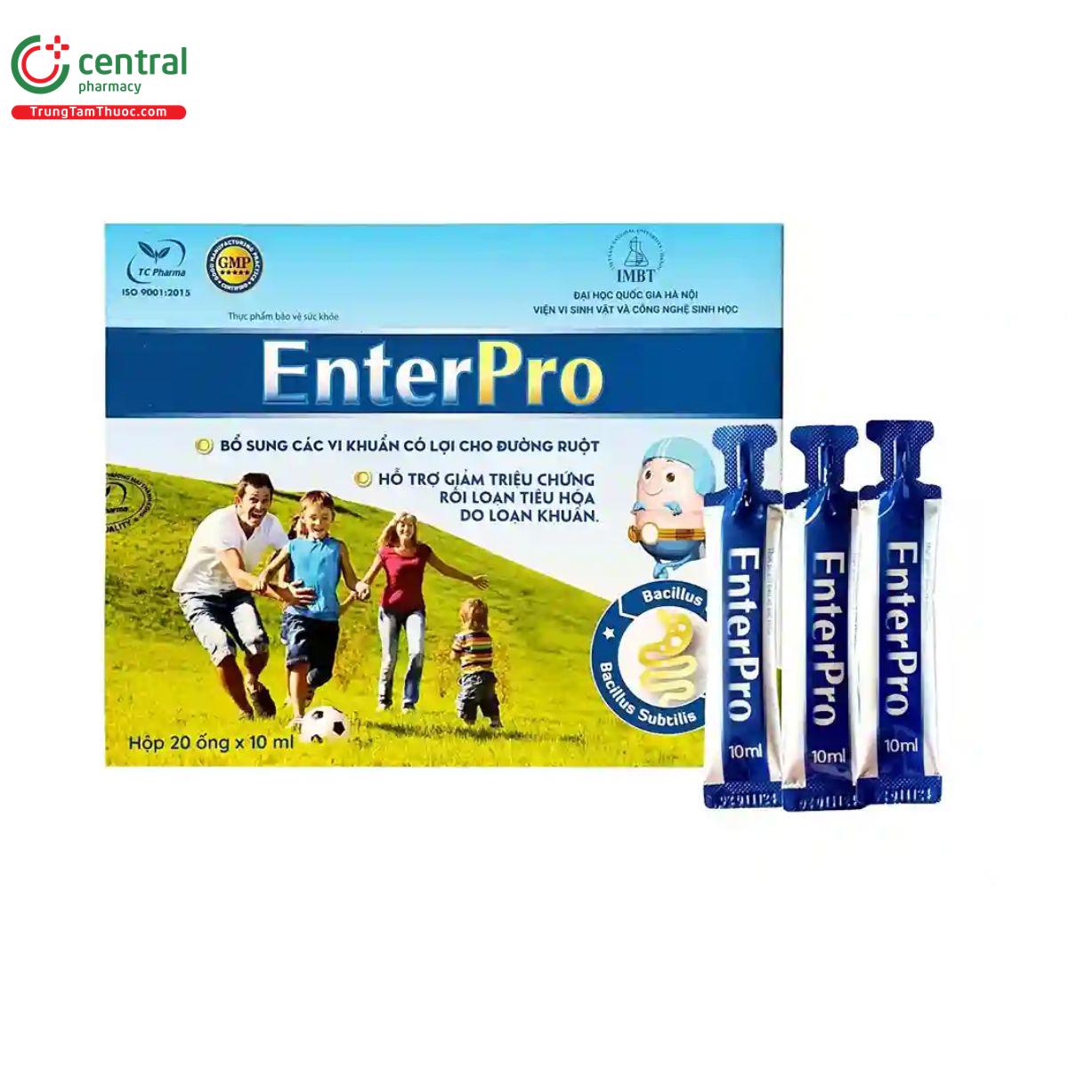 Men vi sinh Enter Pro - giải pháp hiệu quả cho đường ruột khoẻ mạnh.