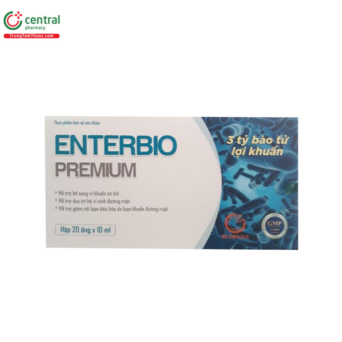 Thuốc Enterbio Premium bổ sung lợi khuẩn, cân bằng vi sinh đường ruột