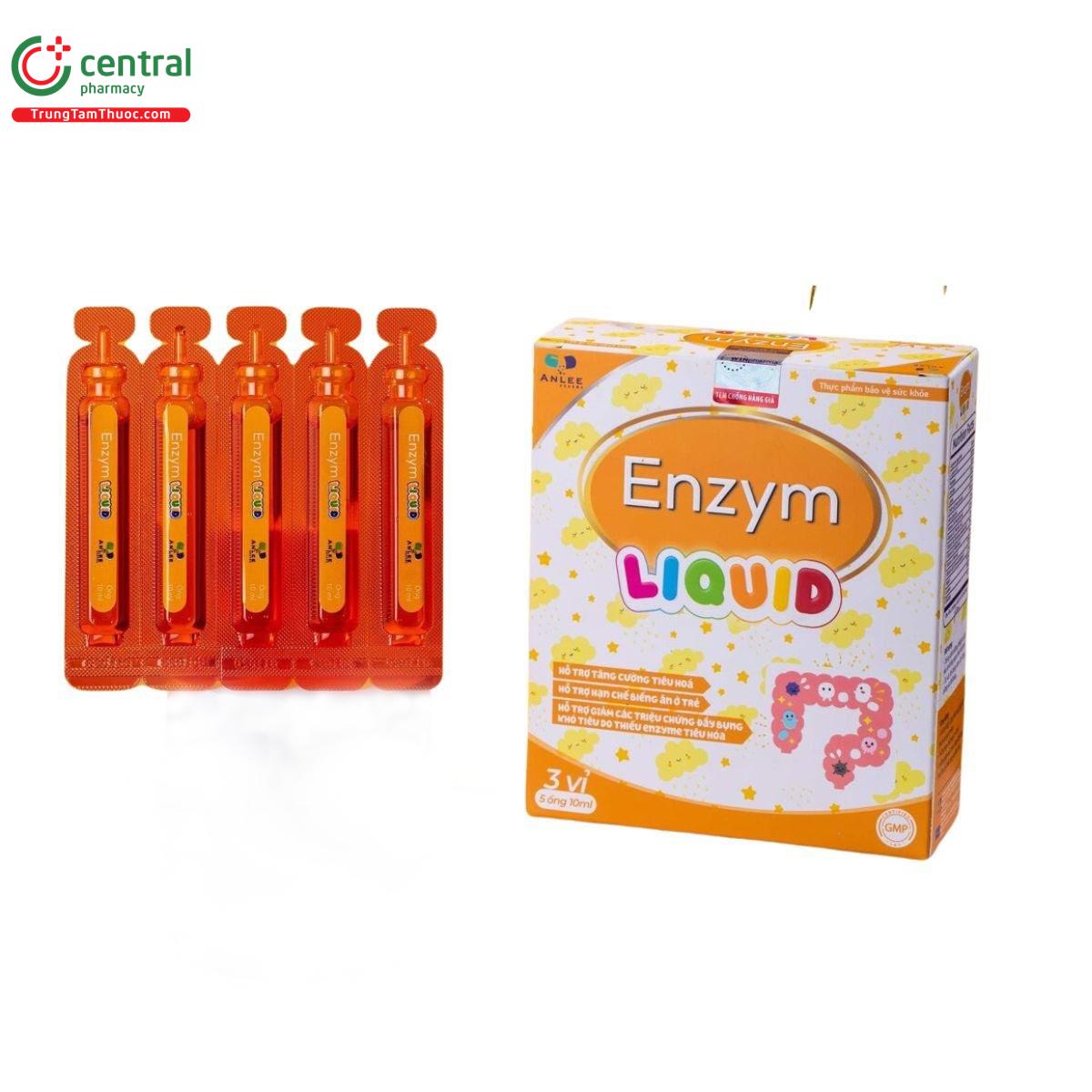 Thuốc Enzym Liquid giúp kích thích sự ngon miệng ở trẻ nhỏ