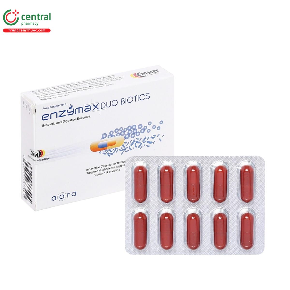 Enzymax Duo Biotics - Viên nang kép giúp cân bằng lại hệ tiêu hóa