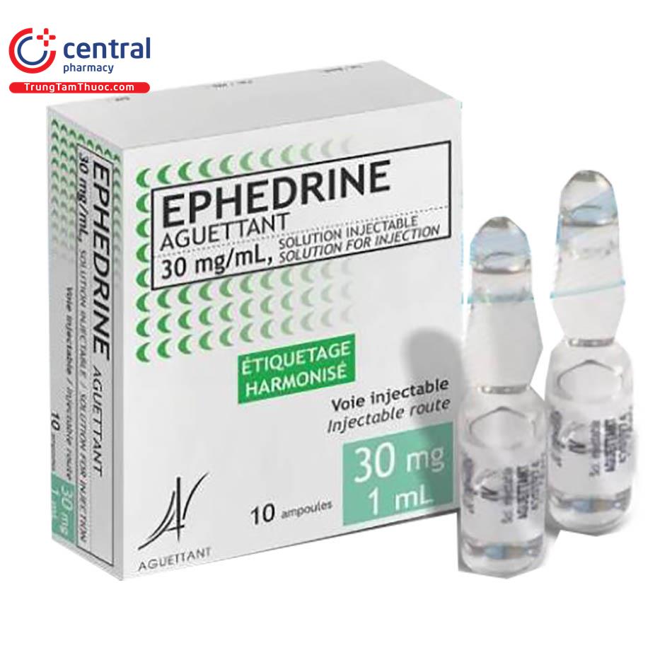 [CHÍNH HÃNG] Thuốc thần kinh giao cảm Ephedrine Aguettant 30mg/ml