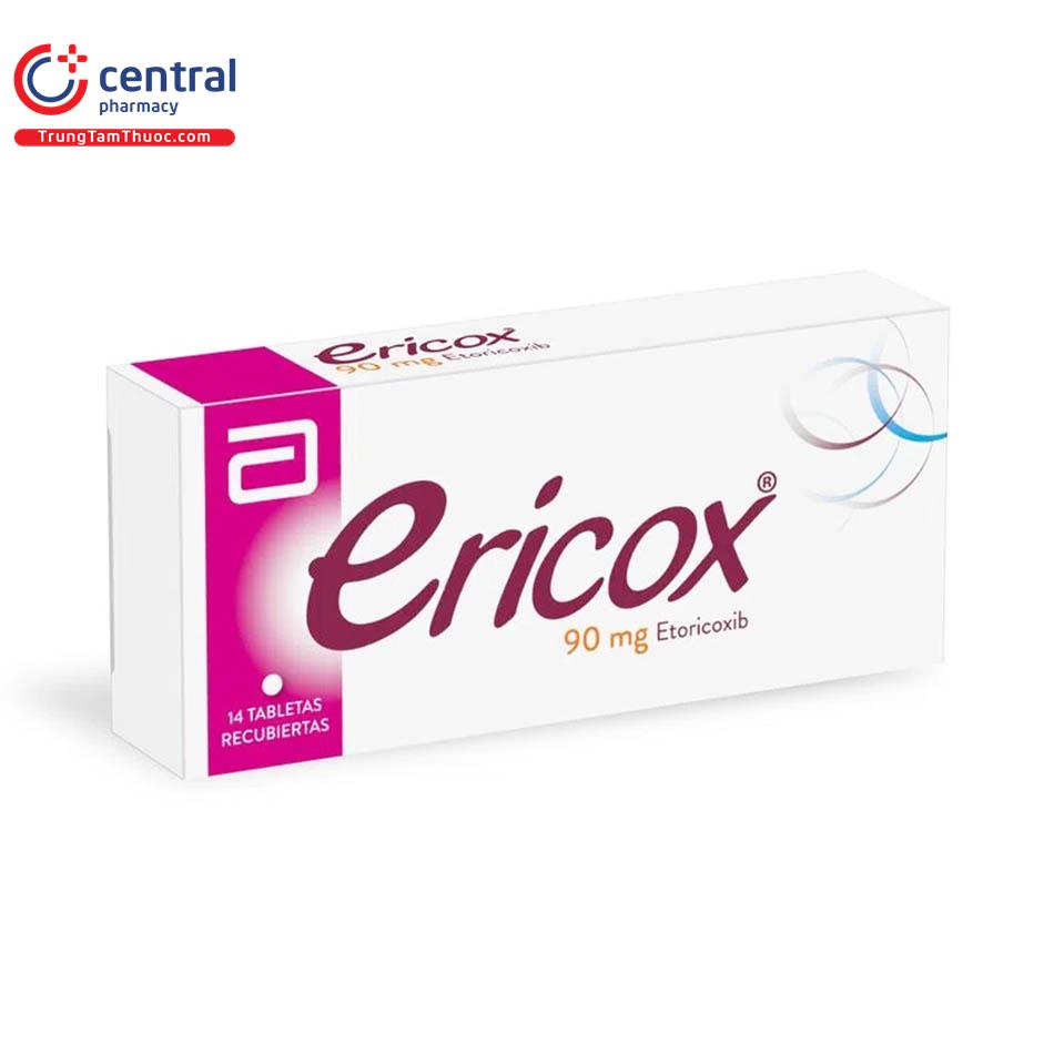 [CHÍNH HÃNG] Thuốc Ericox 90 Danapha giảm đau các bệnh xương khớp