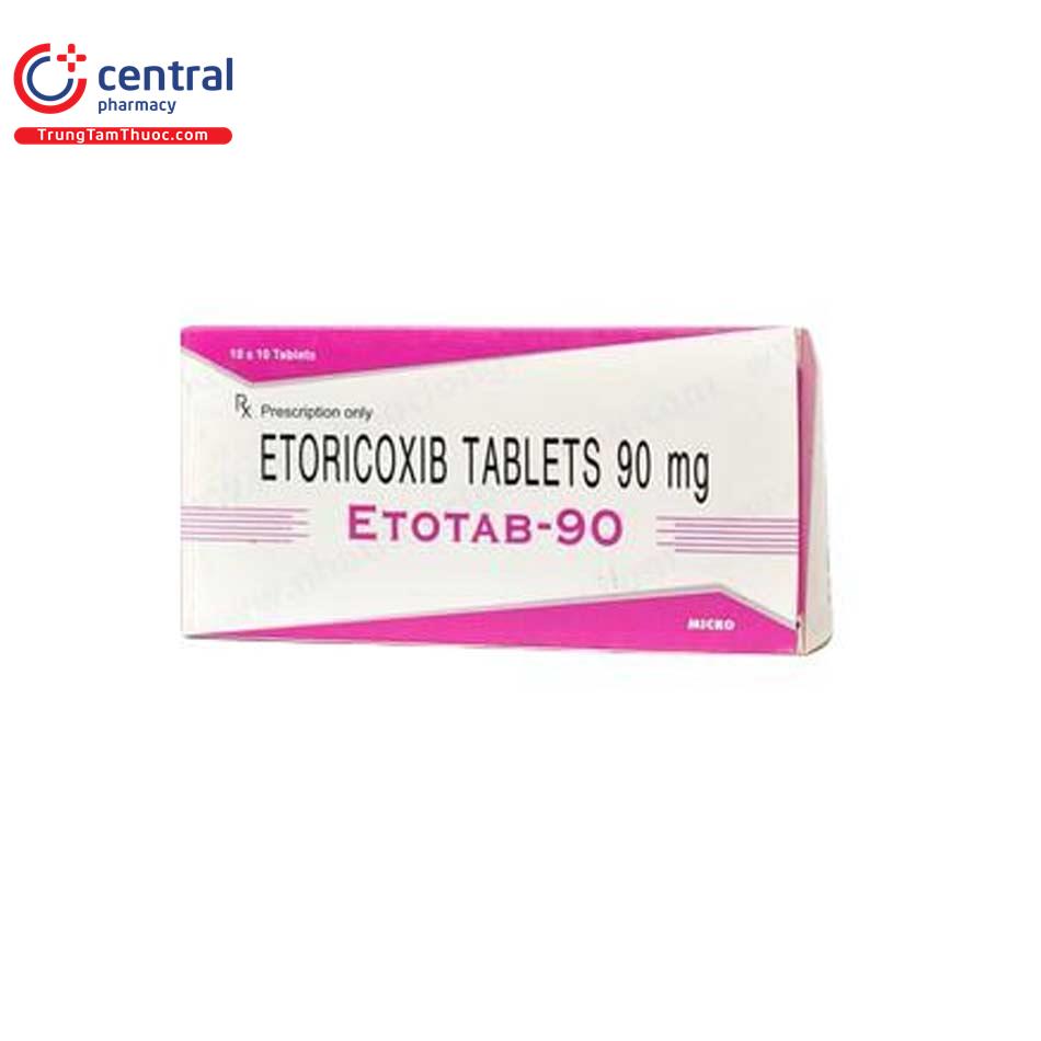 [CHÍNH HÃNG] Thuốc Etotab-90 điều trị viêm xương khớp mãn tính