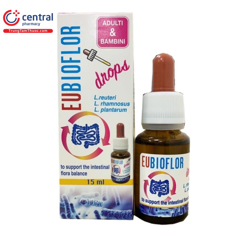 [CHÍNH HÃNG] Thuốc Eubioflor Drops 15ml giúp cải thiện hệ tiêu hóa