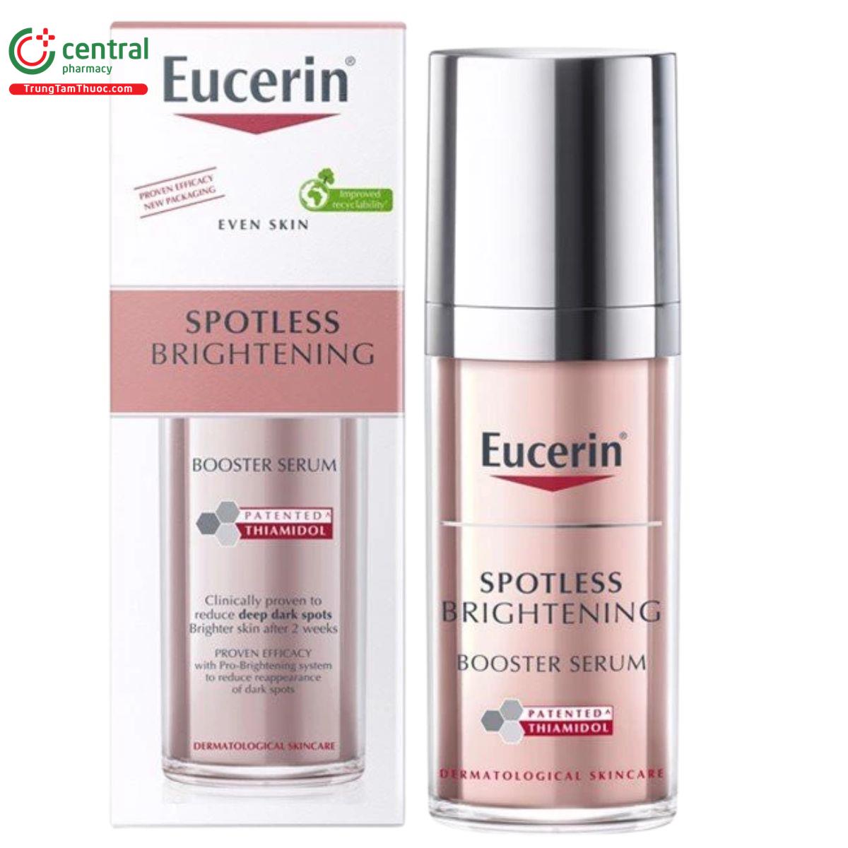 Eucerin Spotless Brightening Booster Serum làm mờ giảm đốm nâu