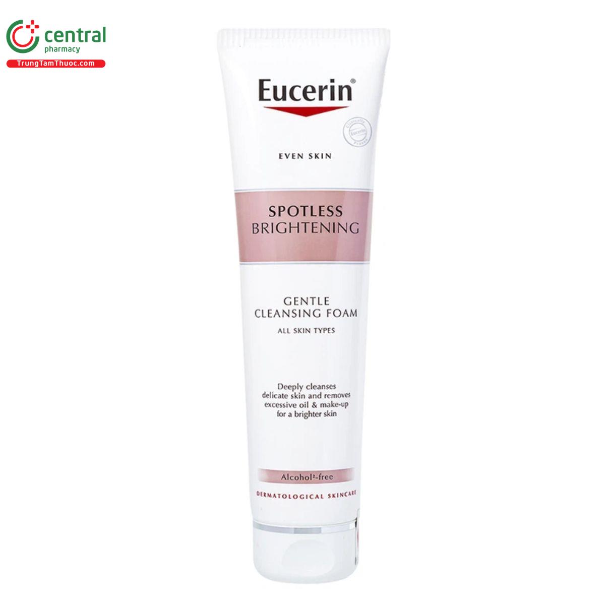 Eucerin Spotless Brightening Gentle Cleansing Foam 150g - Sữa rửa mặt ...