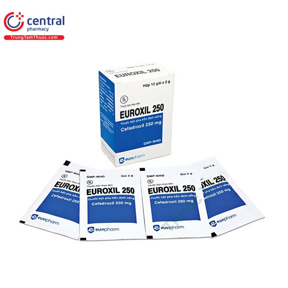 [CHÍNH HÃNG] Thuốc Euroxil 250 điều trị viêm họng cho trẻ nhỏ