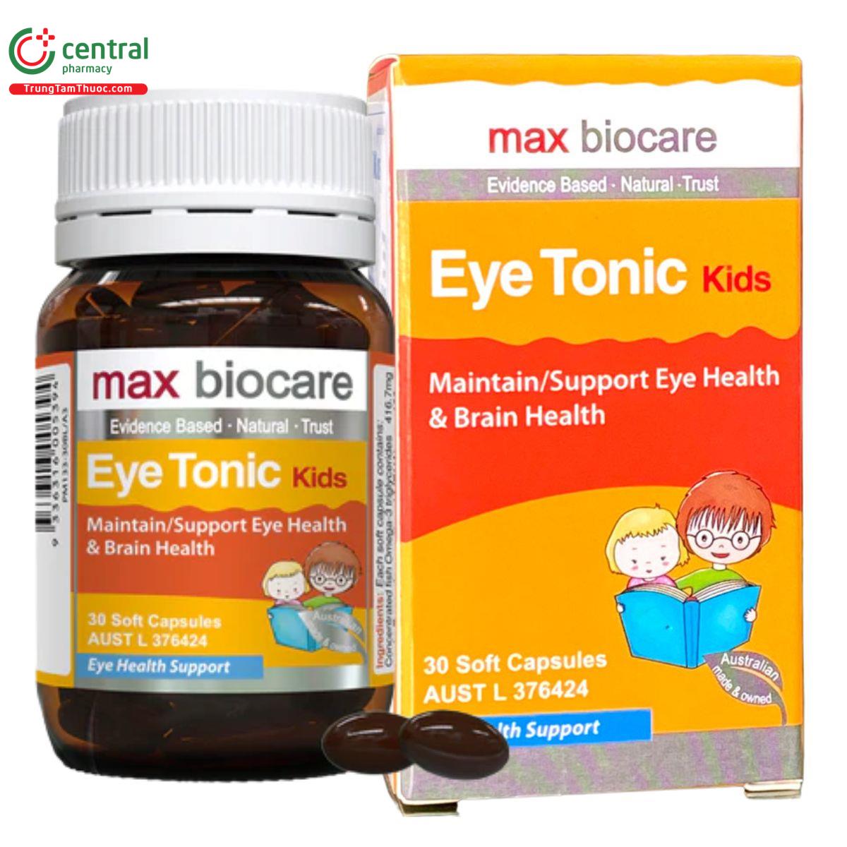 Thuốc Eye Tonic Kids -Giúp tăng cường thị lực, hỗ trợ sức khỏe não bộ