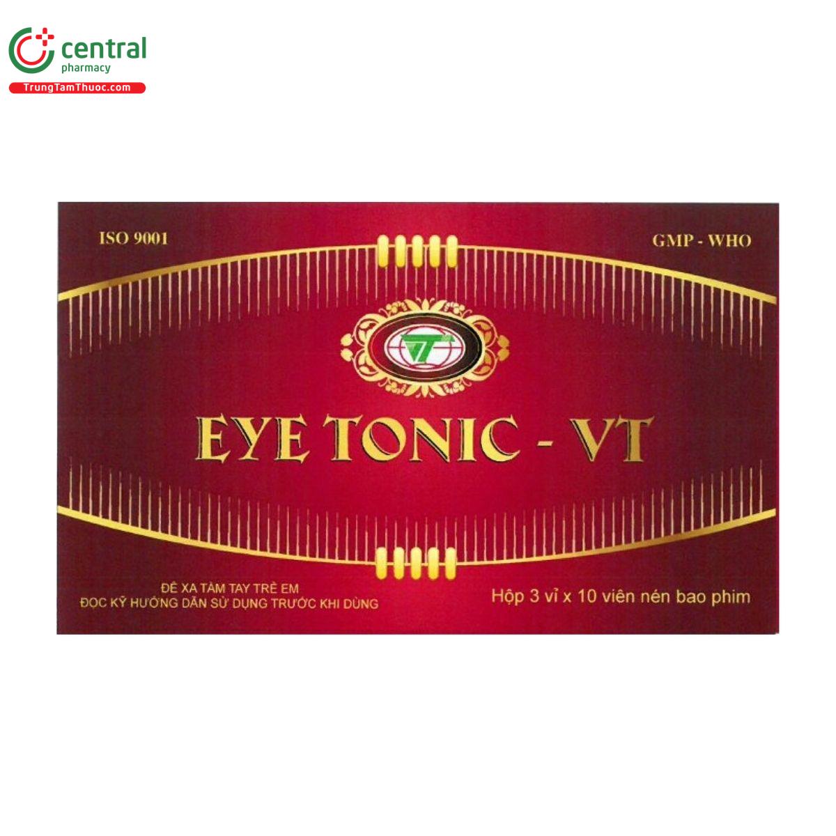 Thuốc Eye tonic - VT giúp bổ can thận, sáng mắt và tăng cường thị lực