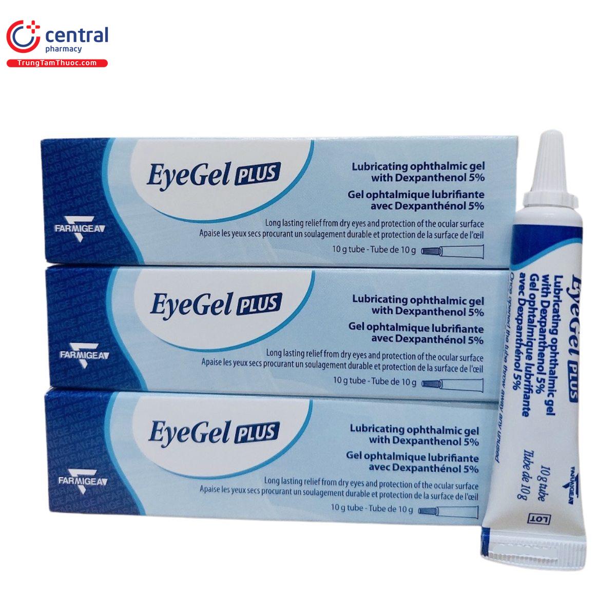 EyeGel Plus Farmigea 10g - Công thức kép tăng tác dụng dưỡng ẩm mắt