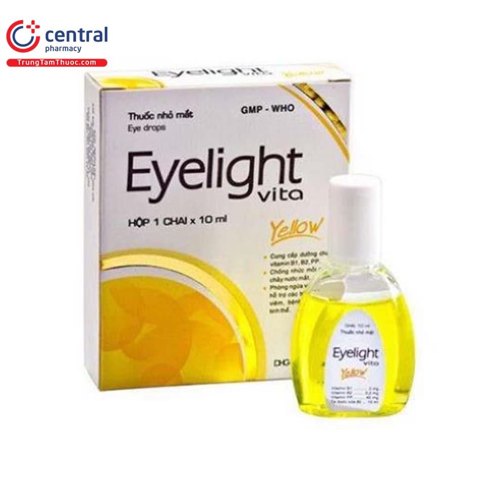 Thuốc Eyelight Vita Yellow 10ml - Cung cấp Vitamin cần thiết cho mắt