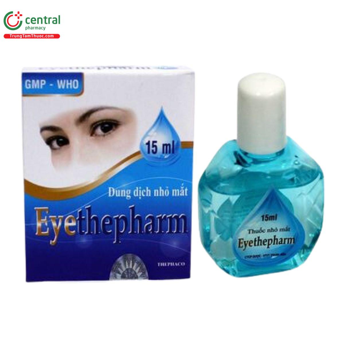 Thuốc Eyethepharm 15ml giảm ngứa, khô, nhức mỏi mắt, ngừa bệnh về mắt