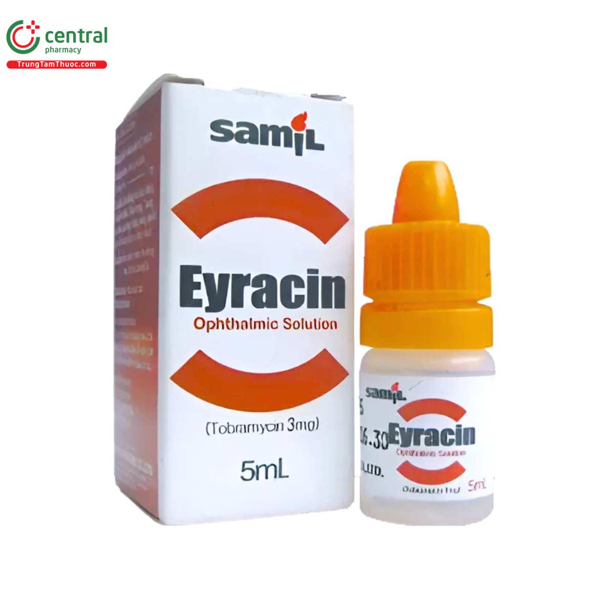Thuốc Eyflox Ophthalmic Solution 5ml điều trị nhiễm khuẩn mắt