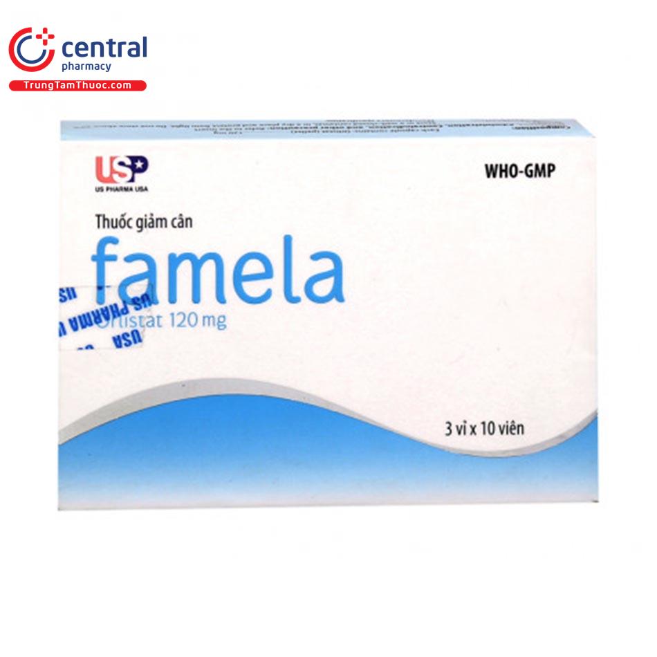 [CHÍNH HÃNG] Thuốc Famela 120mg - Thuốc giảm cân an toàn, hiệu quả