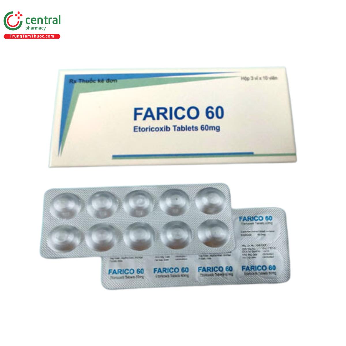 Thuốc Farico 60 - Giải pháp điều trị đau cơ xương khớp mạn tính