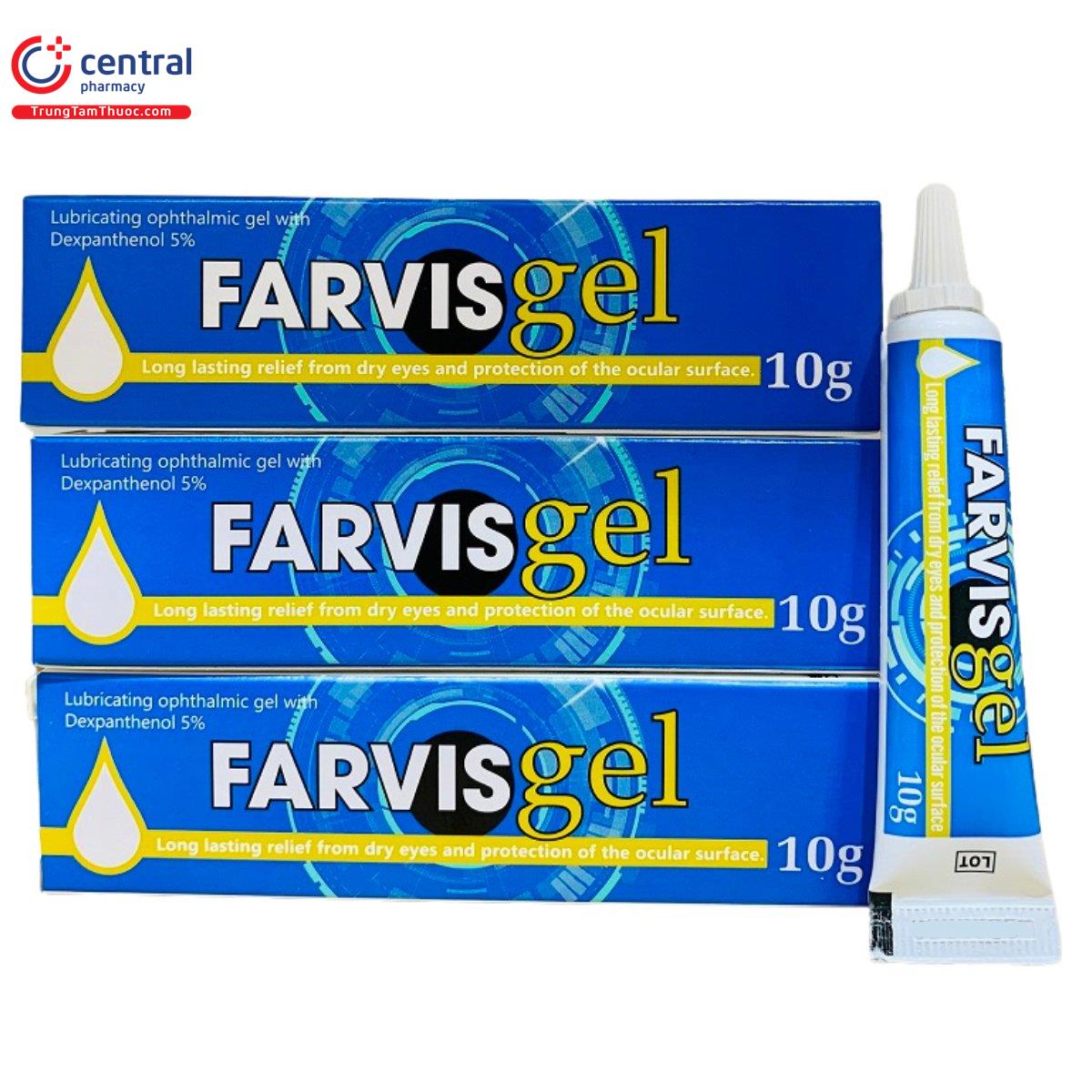 Farvis Gel 10g - Giải pháp hiệu quả từ Ý cho đôi mắt khô mỏi nhạy cảm